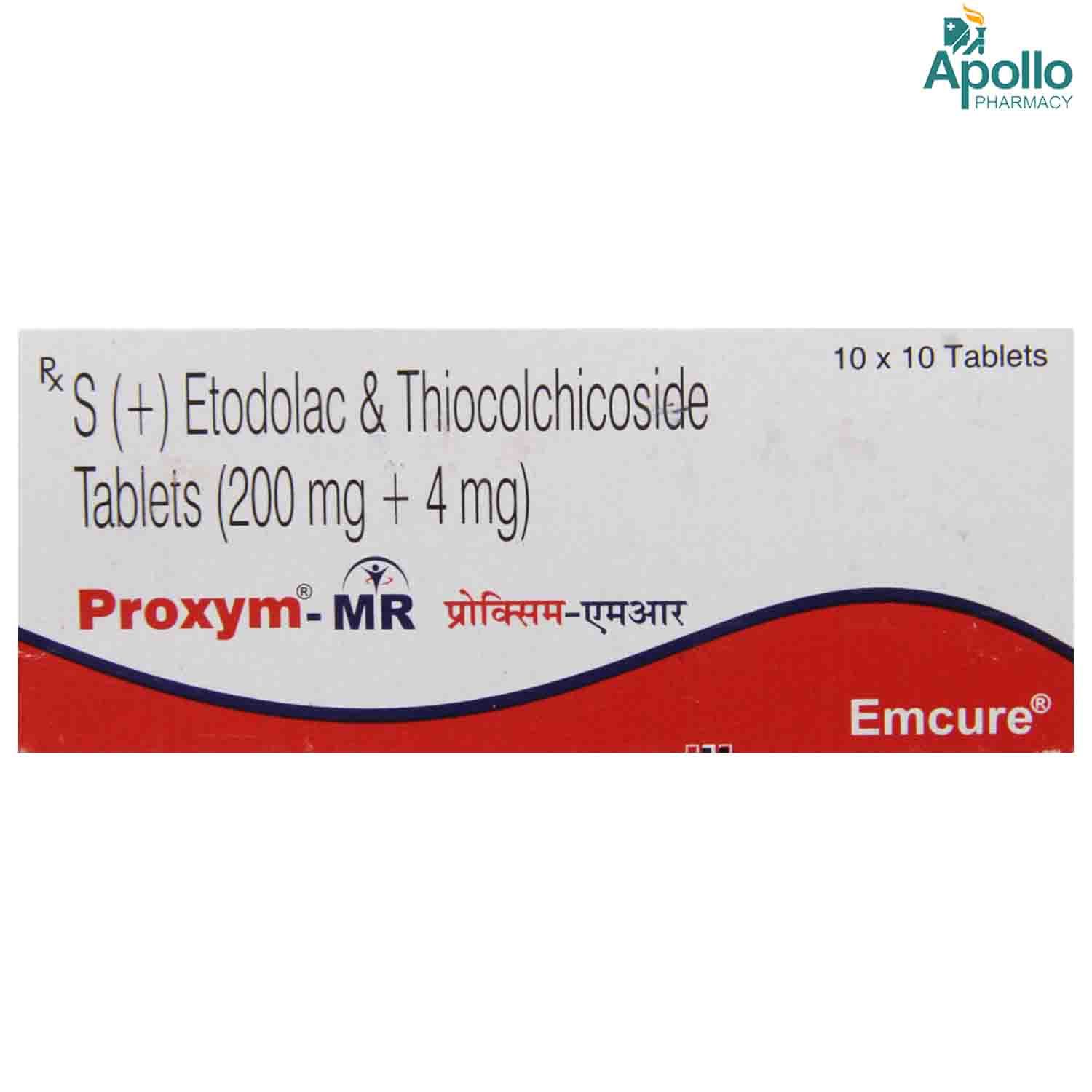 Proxym-MR Tablet 10's Price, Uses, Side Effects, Composition - Apollo ...