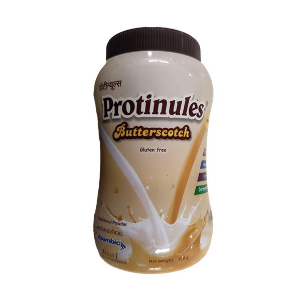 Protinules Butterscotch Flavour Powder, 200 gm Price, Uses, Side ...