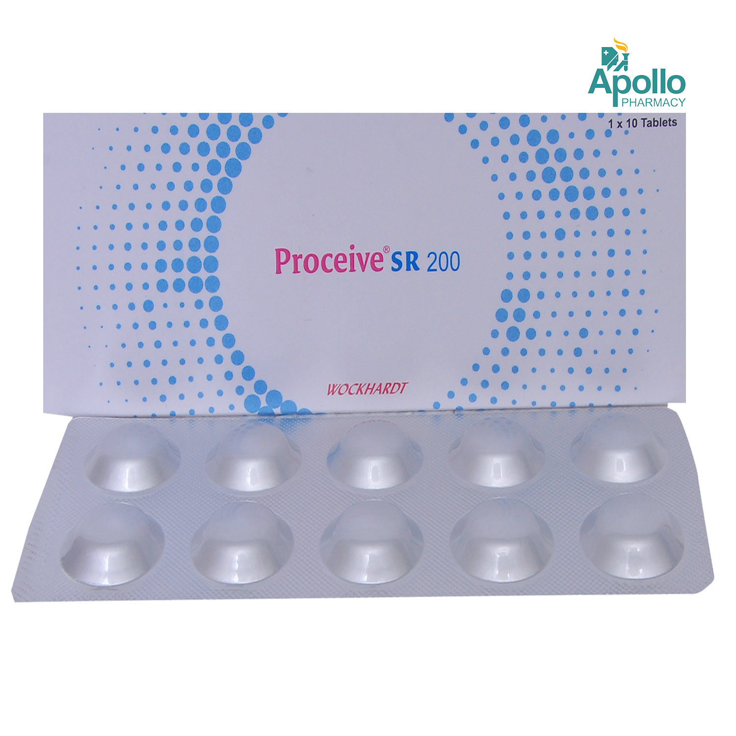 Proceive SR 200 Tablet 10's Price, Uses, Side Effects, Composition ...
