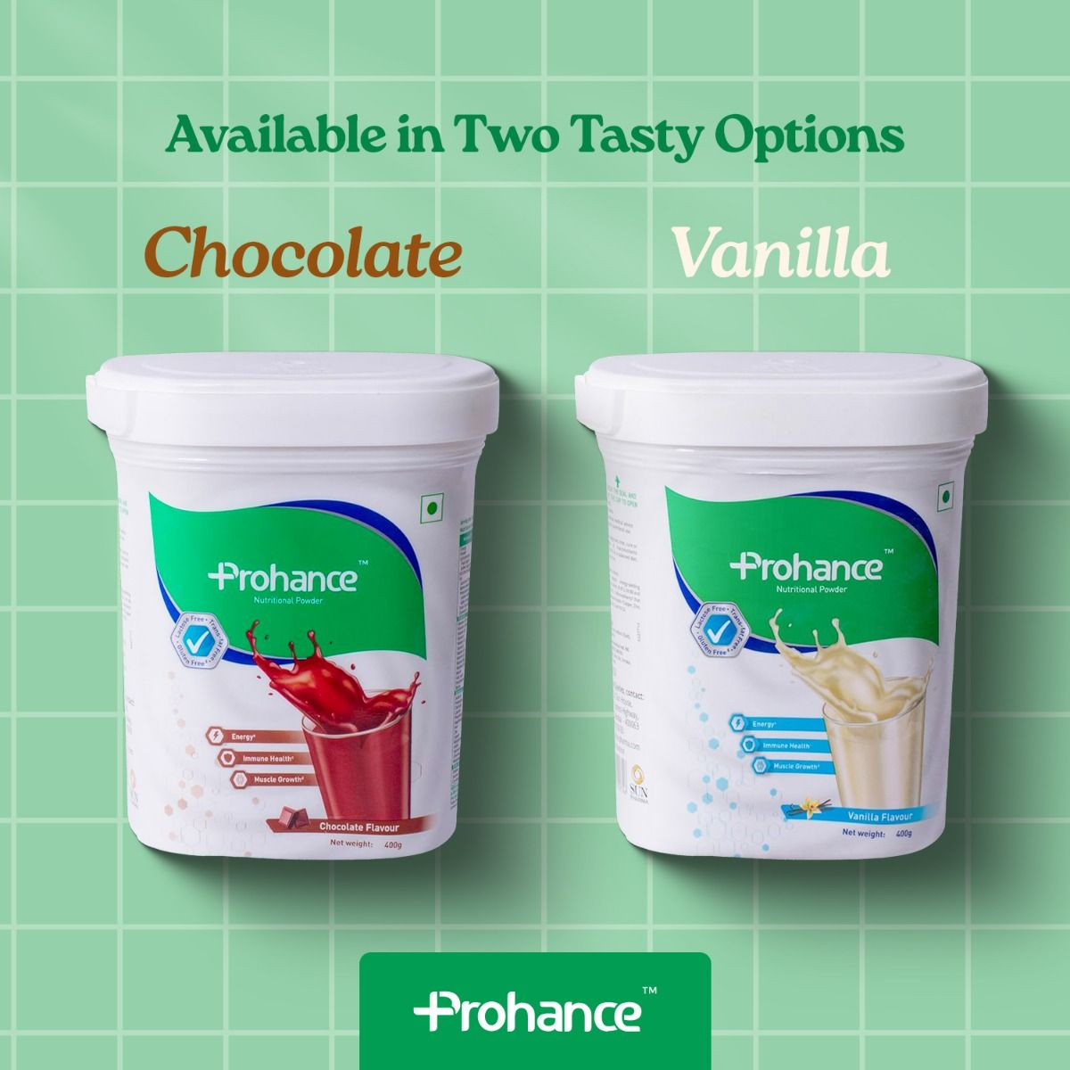 Buy Prohance Vanilla Flavour Nutritional Drink Powder, 400 gm | 19 ...