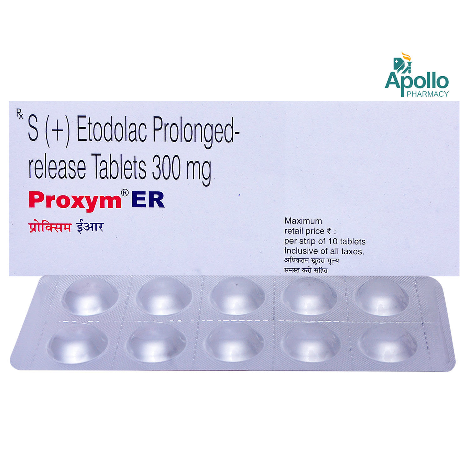 Proxym ER Tablet 10's Price, Uses, Side Effects, Composition - Apollo ...