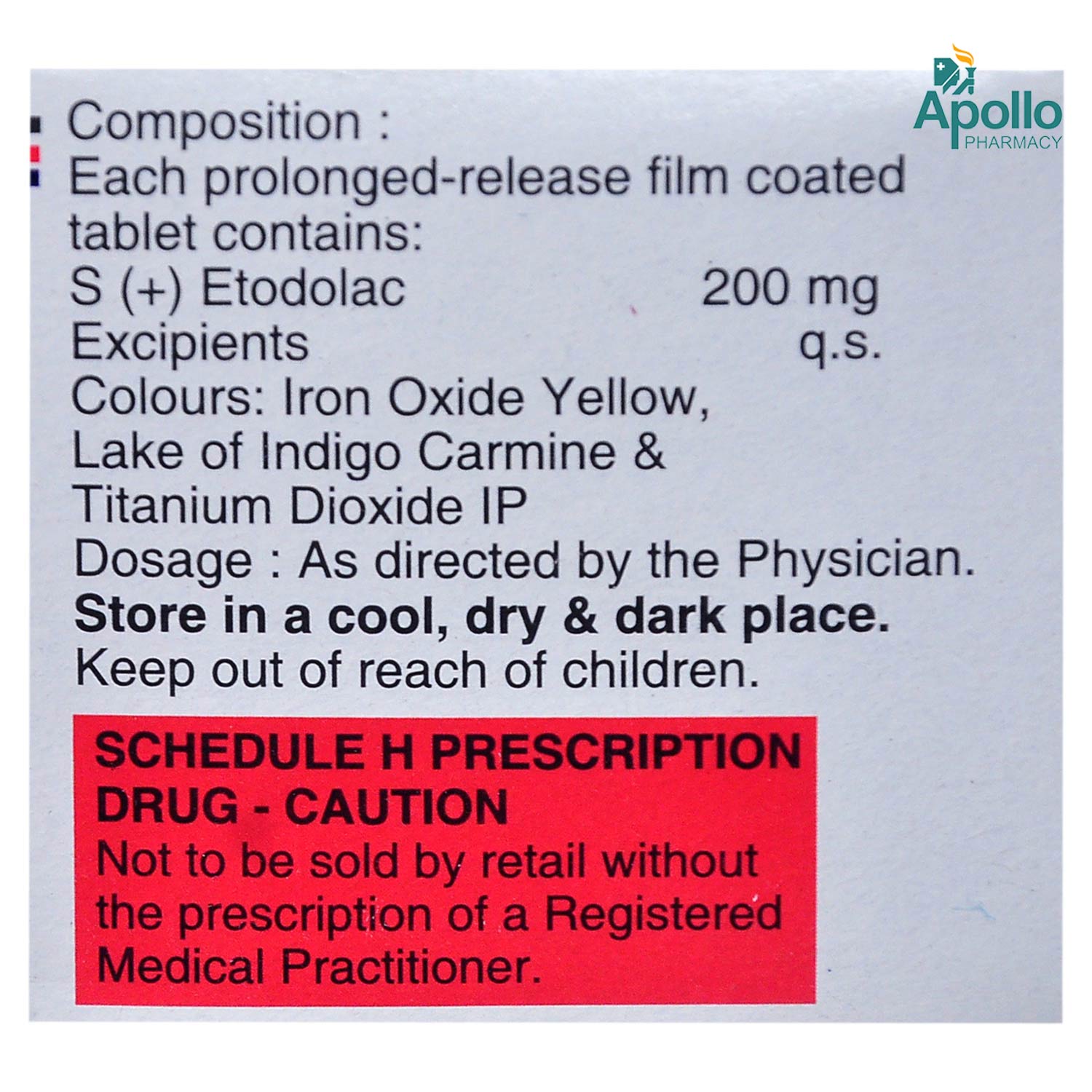 Proxym ER 200 Tablet 10's Price, Uses, Side Effects, Composition ...