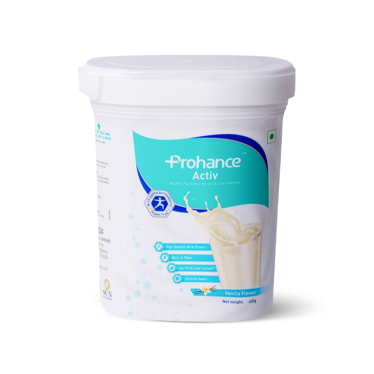 Buy Prohance Active Vanilla Powder 400 gm | 19 Minutes Delivery ...