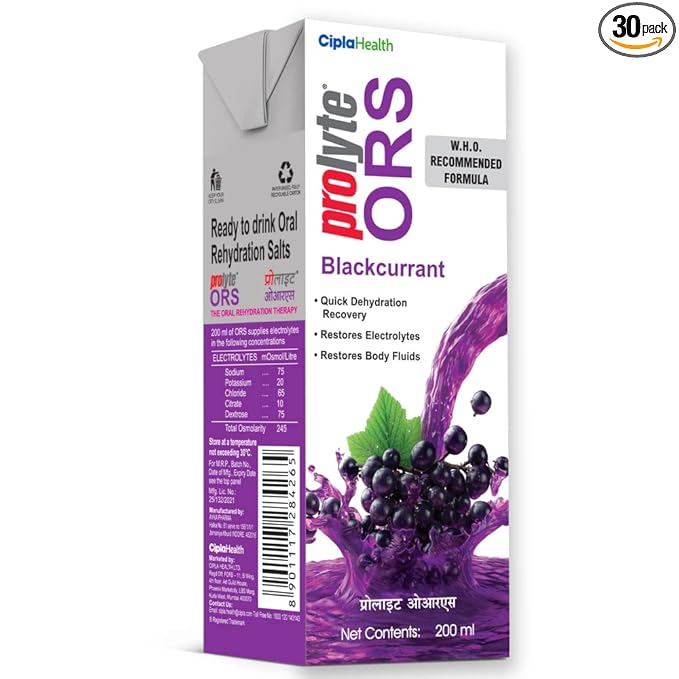 Buy Prolyte ORS Blackcurrant Flavour Drink | 19 Minutes Delivery ...