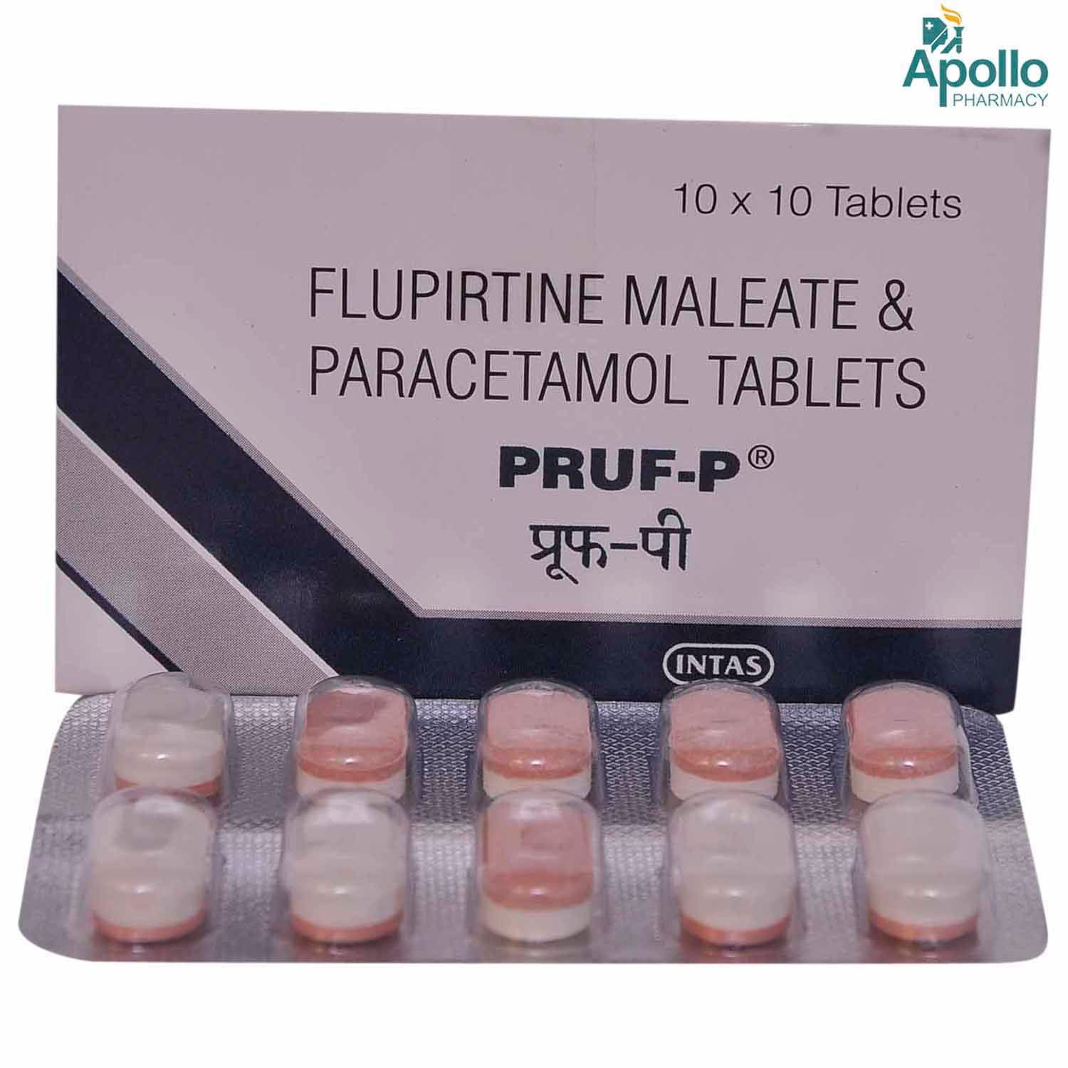 Pruf-P Tablet 10's Price, Uses, Side Effects, Composition - Apollo Pharmacy