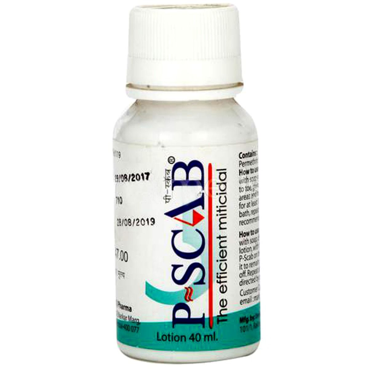 P-Scab Lotion 40 ml Price, Uses, Side Effects, Composition - Apollo ...