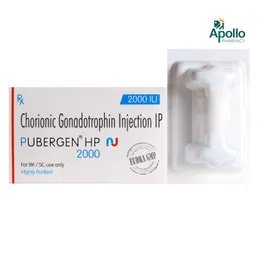 Pubergen 2000IU Injection 1 ml | Uses, Side Effects, Price | Apollo ...