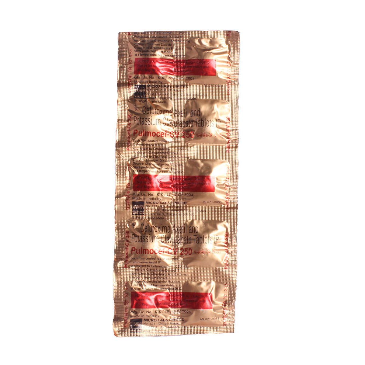 Pulmocef CV 250mg/125mg Tablet | Uses, Side Effects, Price | Apollo ...