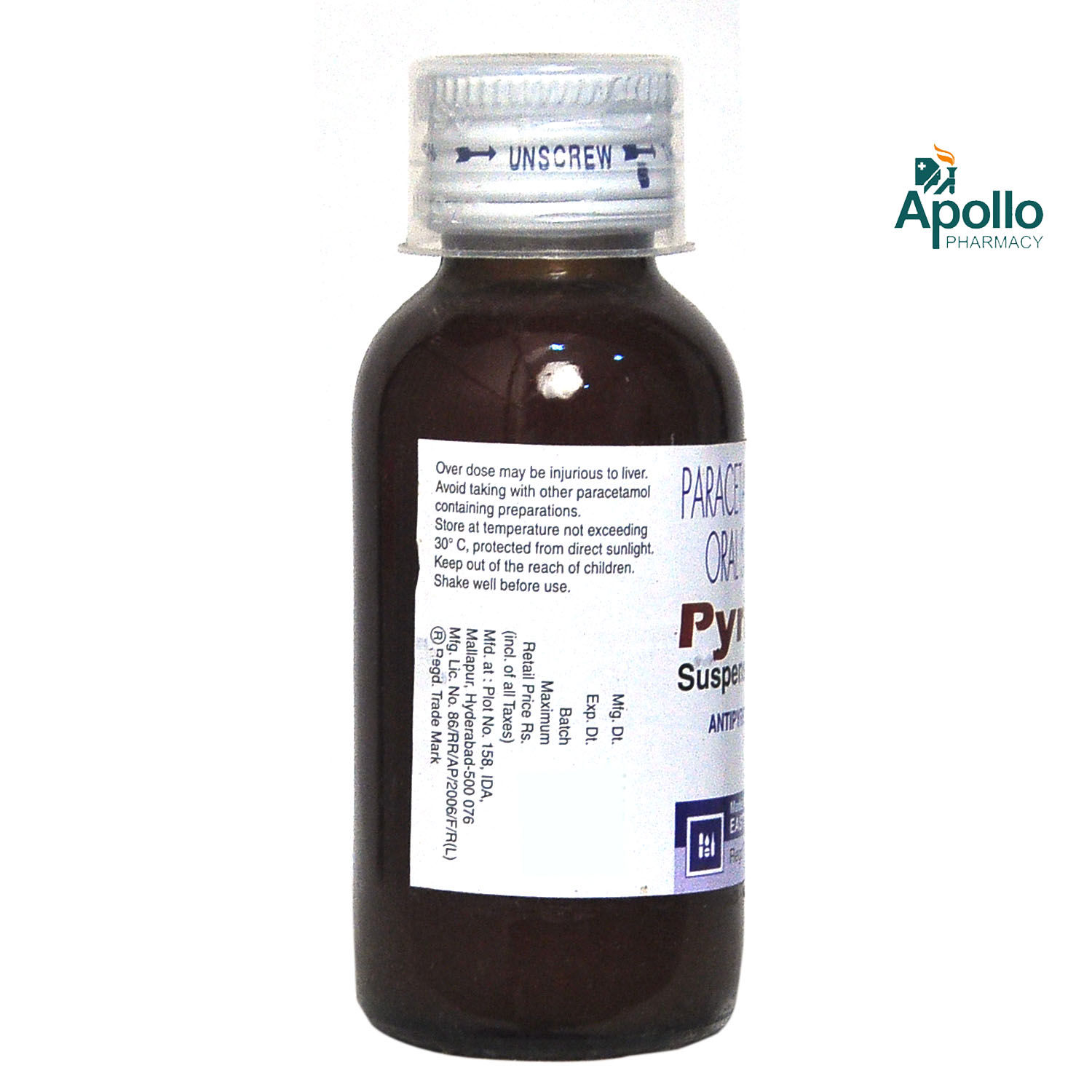 Pyrigesic Syrup | Uses, Side Effects, Price | Apollo Pharmacy