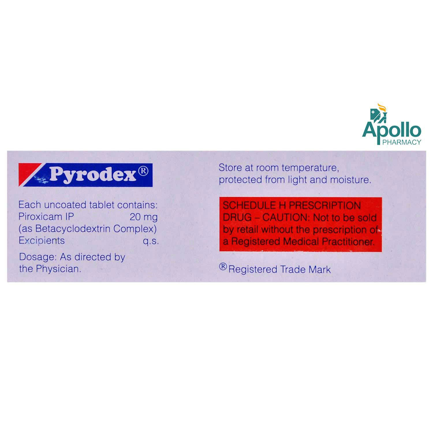 Pyrodex 20 Tablet 10's Price, Uses, Side Effects, Composition - Apollo ...