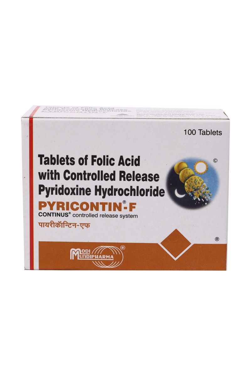 Pyricontin-F Tablet 10's Price, Uses, Side Effects, Composition ...