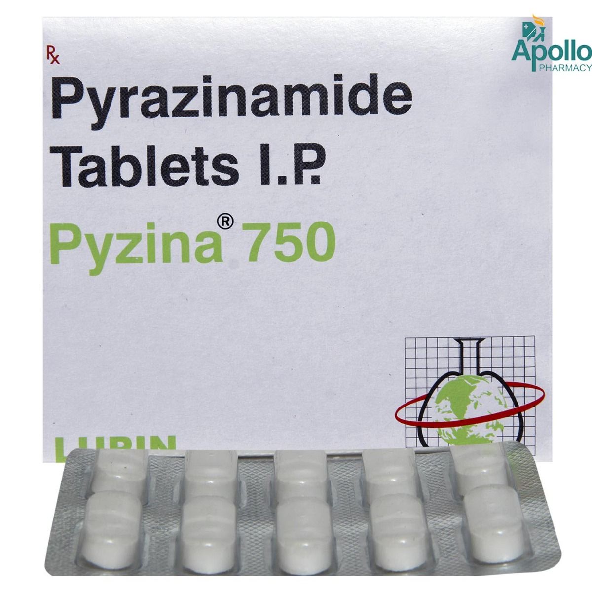 Pyzina 750 Tablet | Uses, Side Effects, Price | Apollo Pharmacy