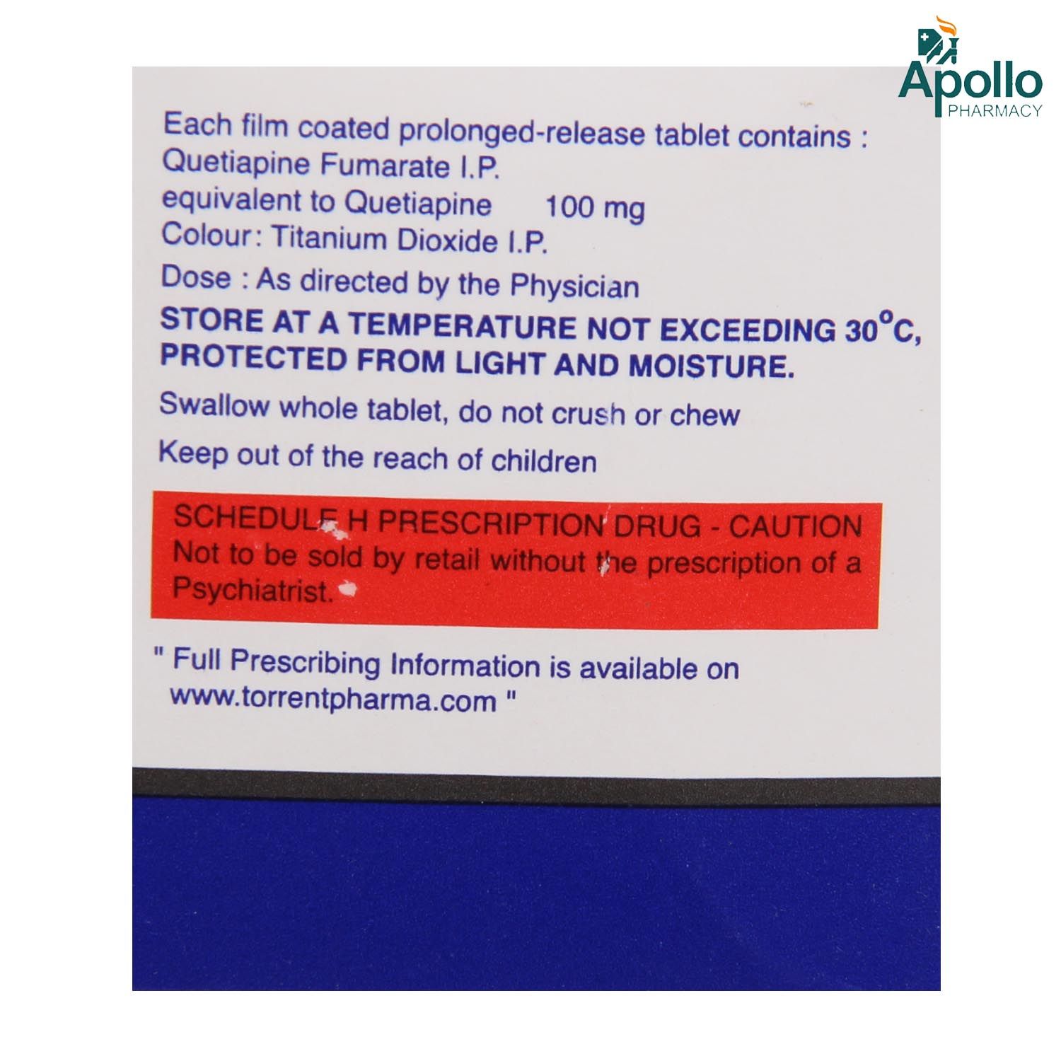 Q MIND SR 100MG TABLET Price, Uses, Side Effects, Composition - Apollo ...