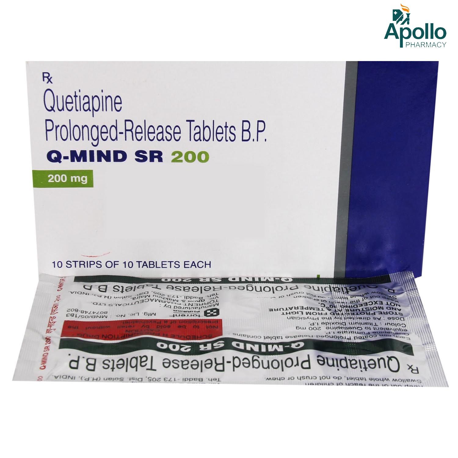 Q MIND SR 200MG TABLET Price, Uses, Side Effects, Composition - Apollo ...