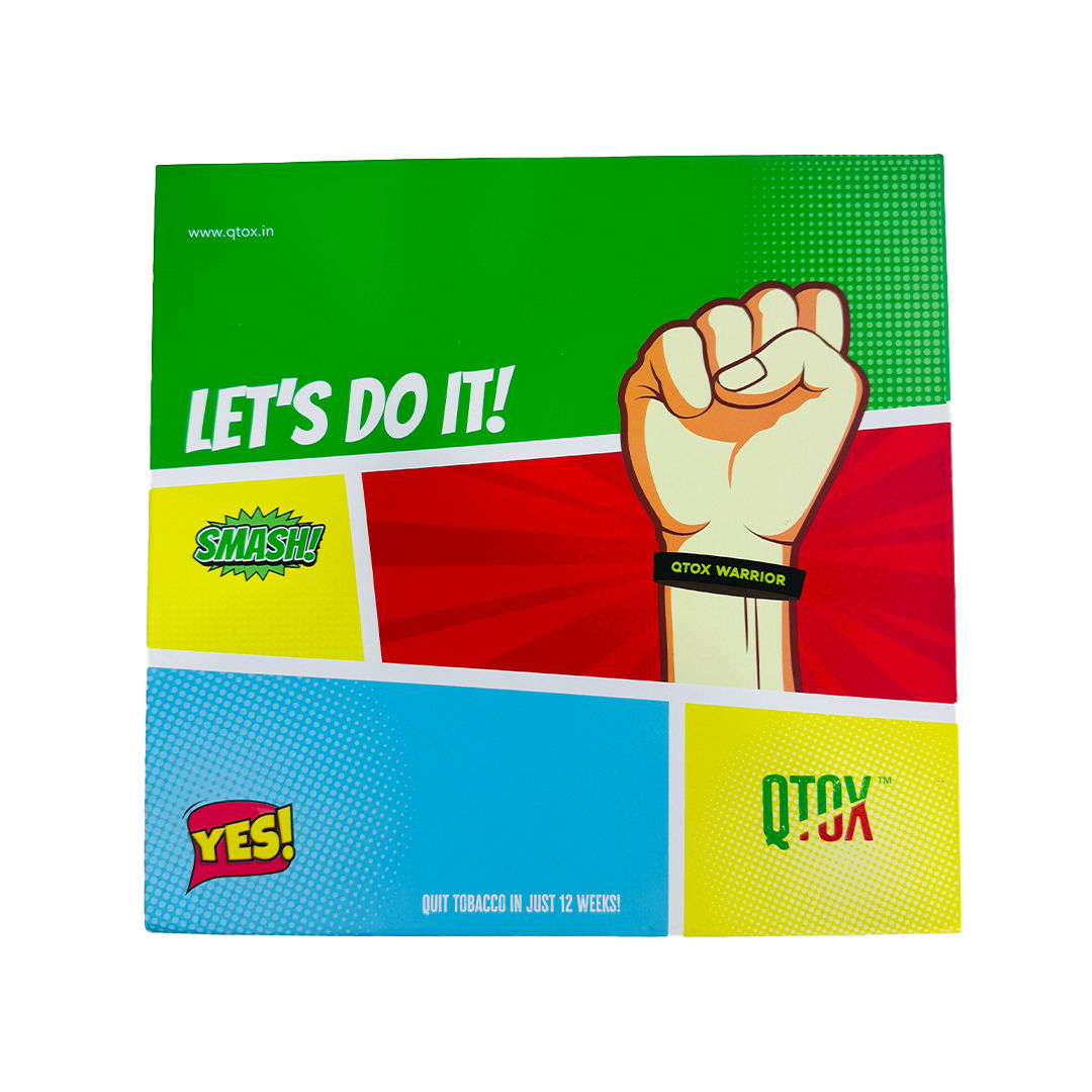 Buy Qtox Smash Quit Smoking Kit | 19 Minutes Delivery | Apollo Pharmacy