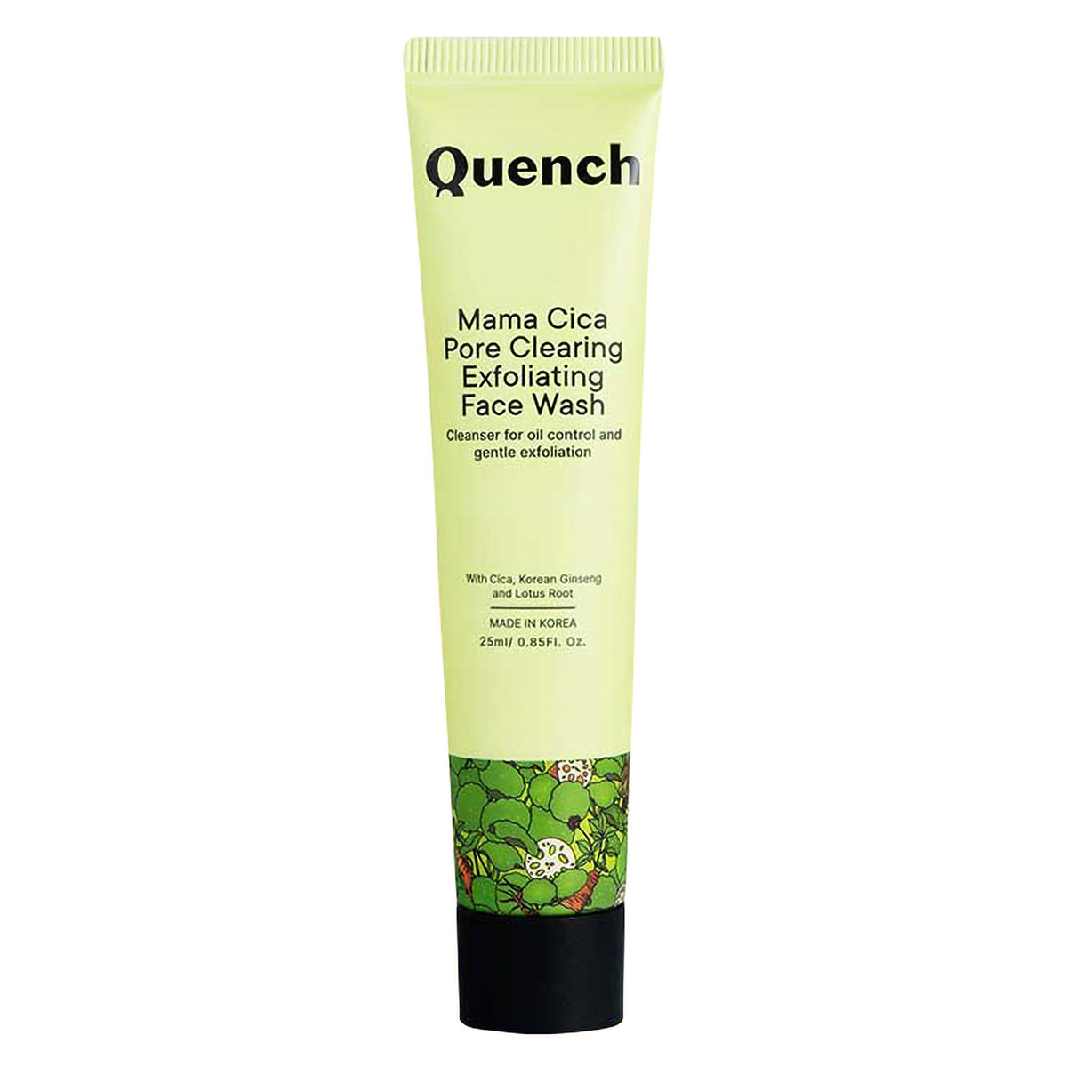Buy Quench Mama Cica Pore Clearing Exfoliating Face Wash, 25 ml | 19 ...
