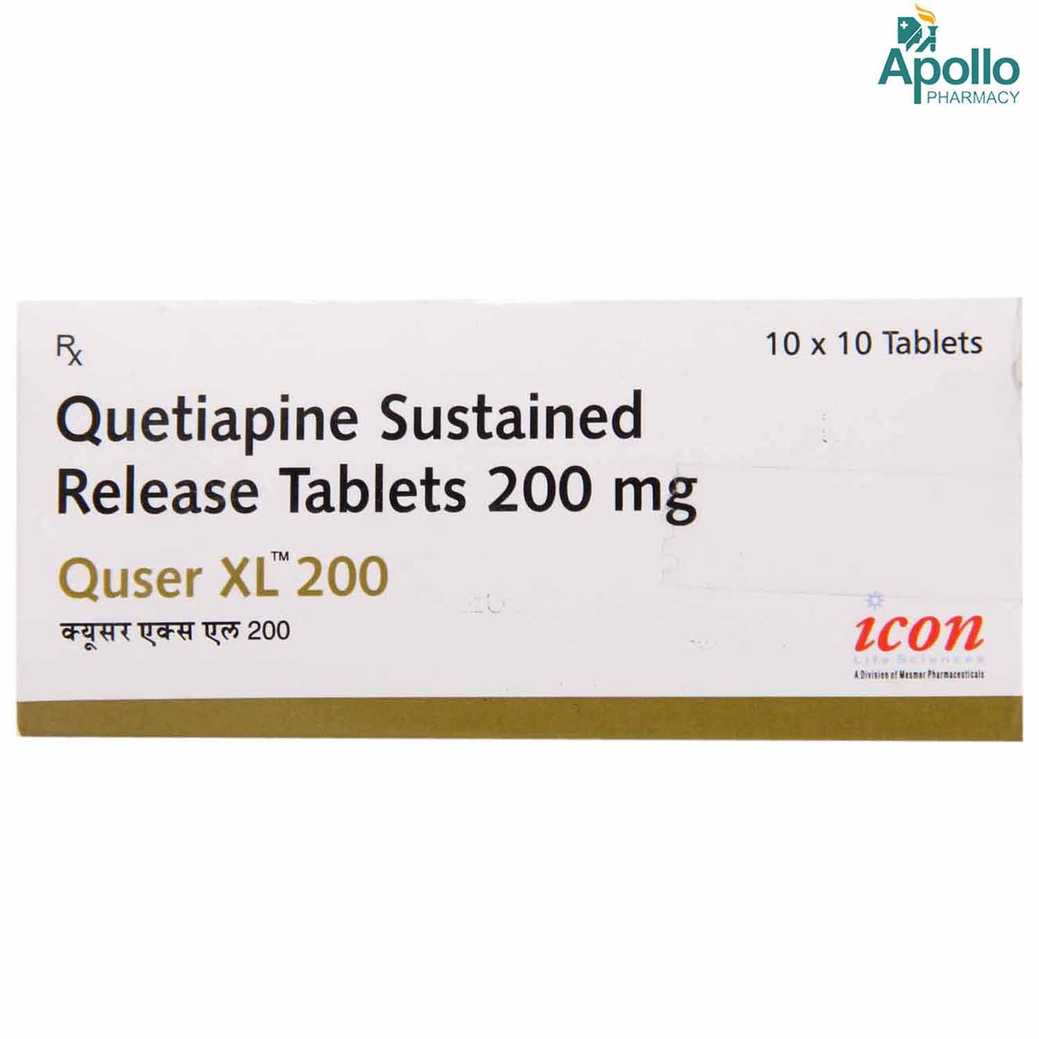 QUSER XL 200MG TABLET | Uses, Side Effects, Price | Apollo Pharmacy