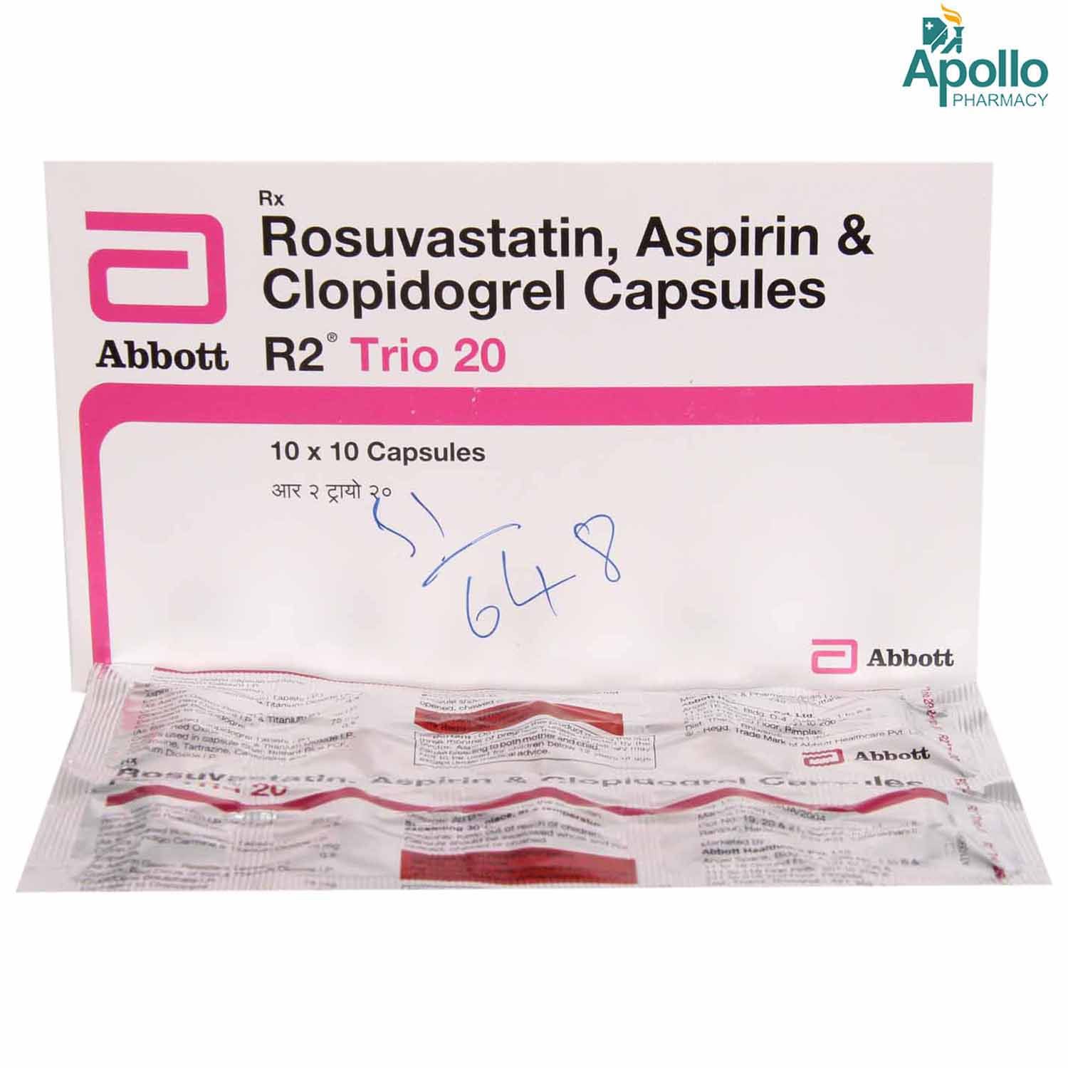 R2 Trio 20mg Capsule 10's Price, Uses, Side Effects, Composition ...