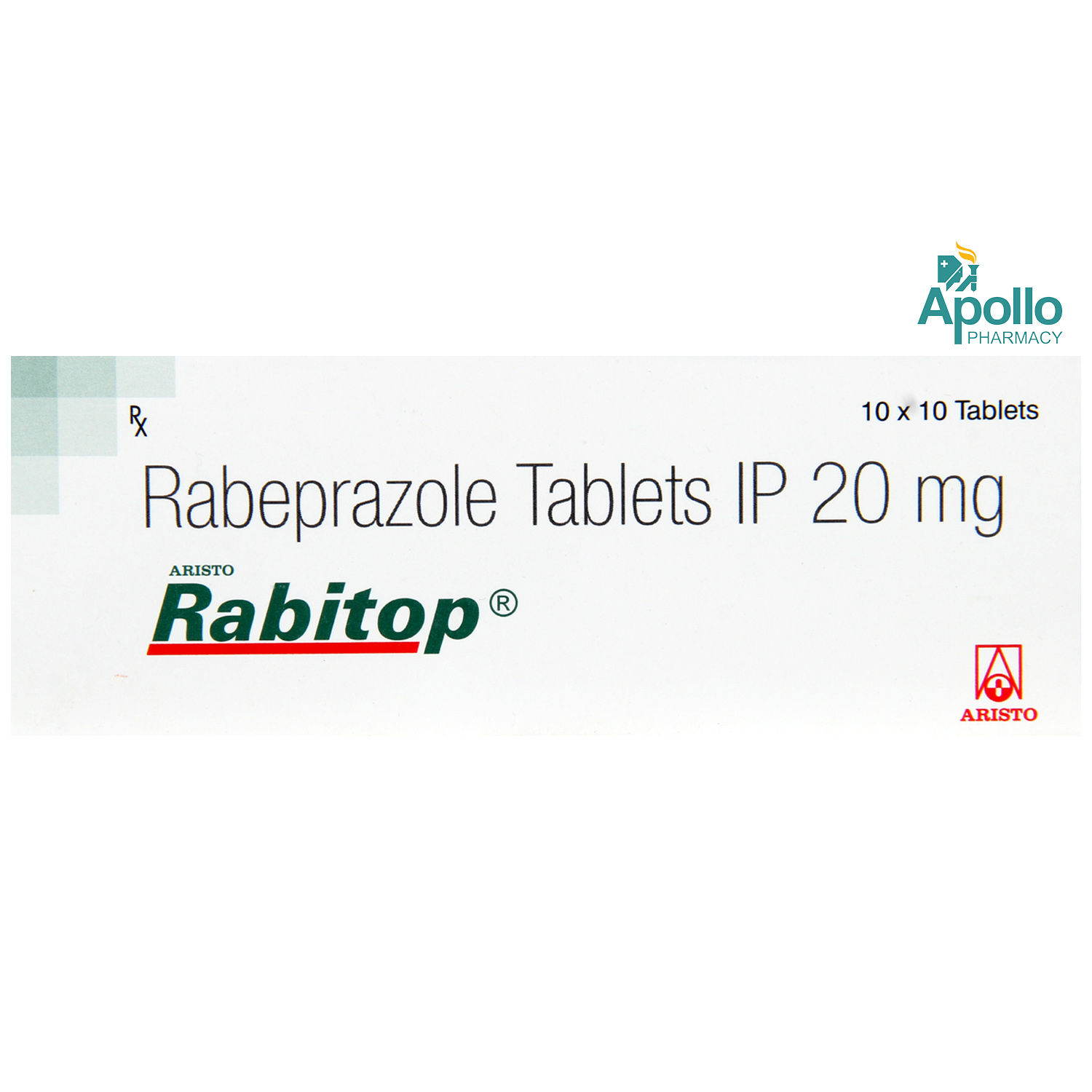 Rabitop Tablet 10's Price, Uses, Side Effects, Composition - Apollo ...