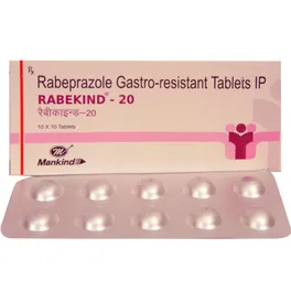 Rabekind 20mg Tablet | Uses, Side Effects, Price | Apollo Pharmacy