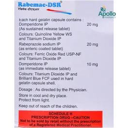 Rabemac-DSR Capsule | Uses, Side Effects, Price | Apollo Pharmacy