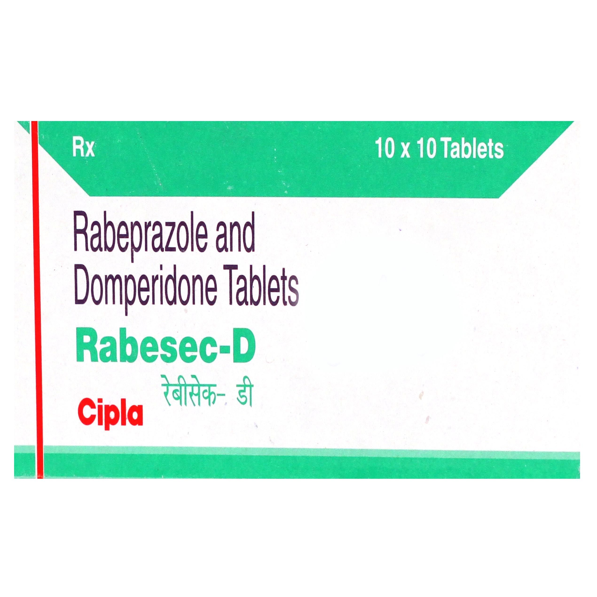 Rabesec-D Tablet | Uses, Side Effects, Price | Apollo Pharmacy