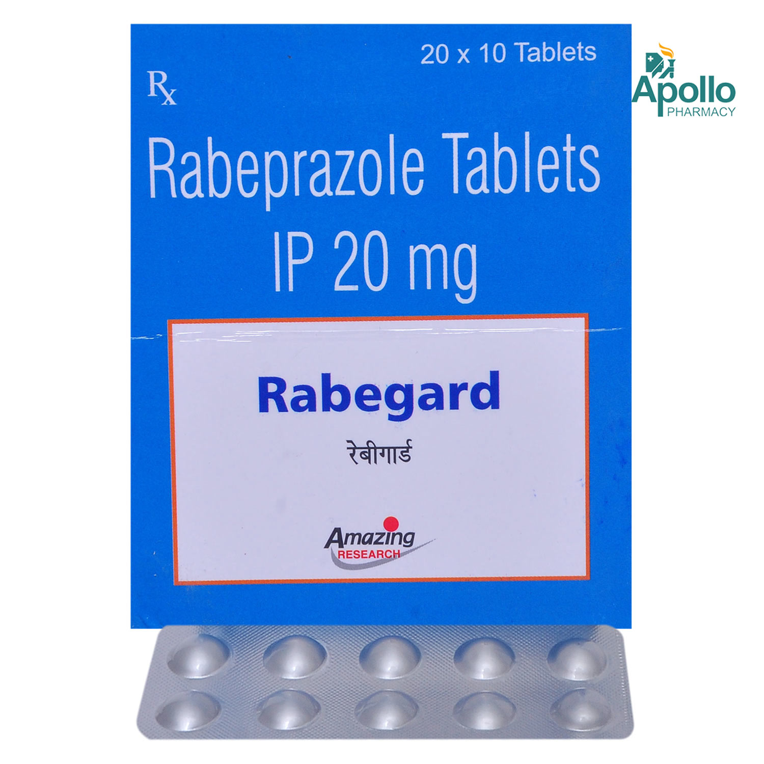 RABEGARD 20MG TABLET Price, Uses, Side Effects, Composition - Apollo ...