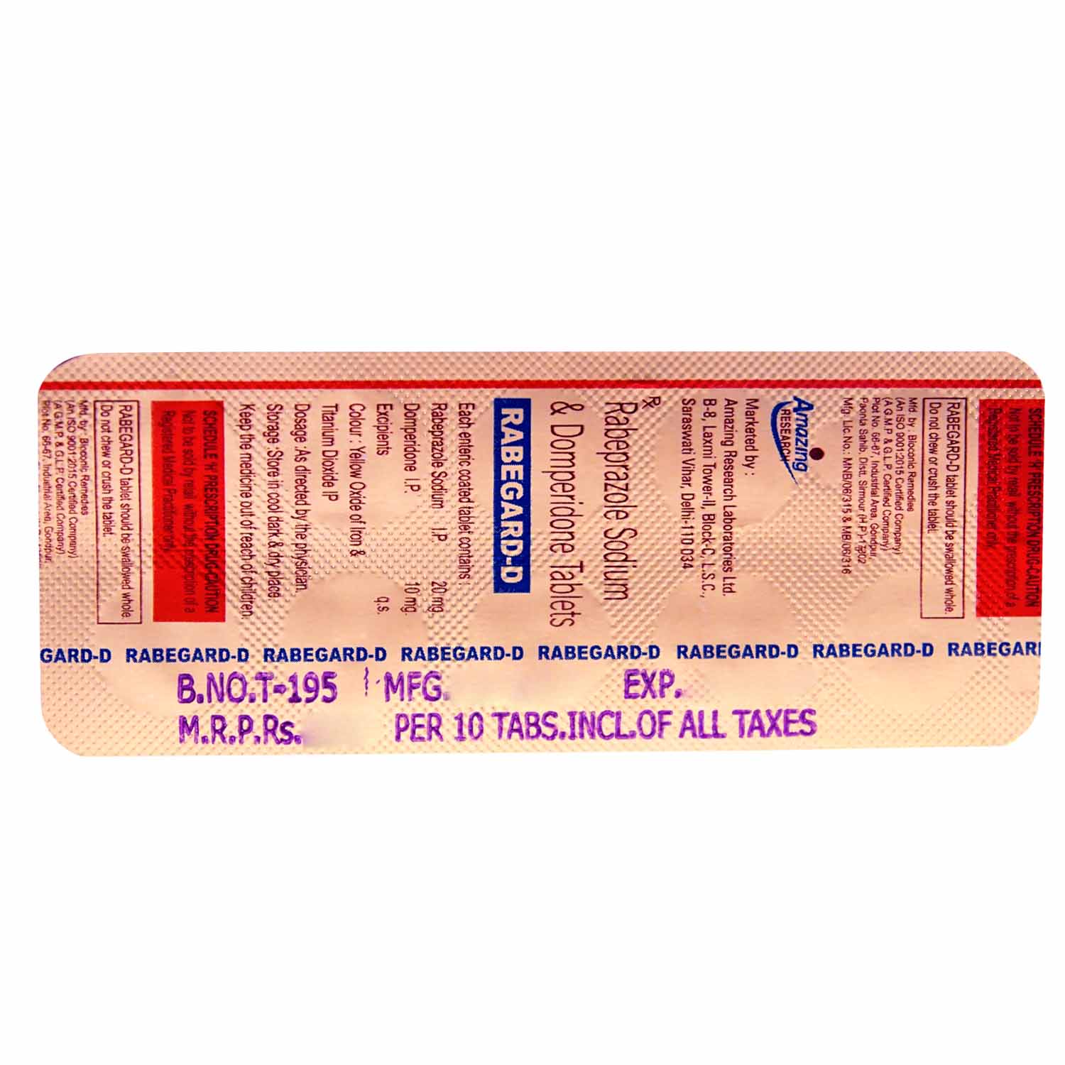 Rabegard D Tablet 10's Price, Uses, Side Effects, Composition - Apollo ...