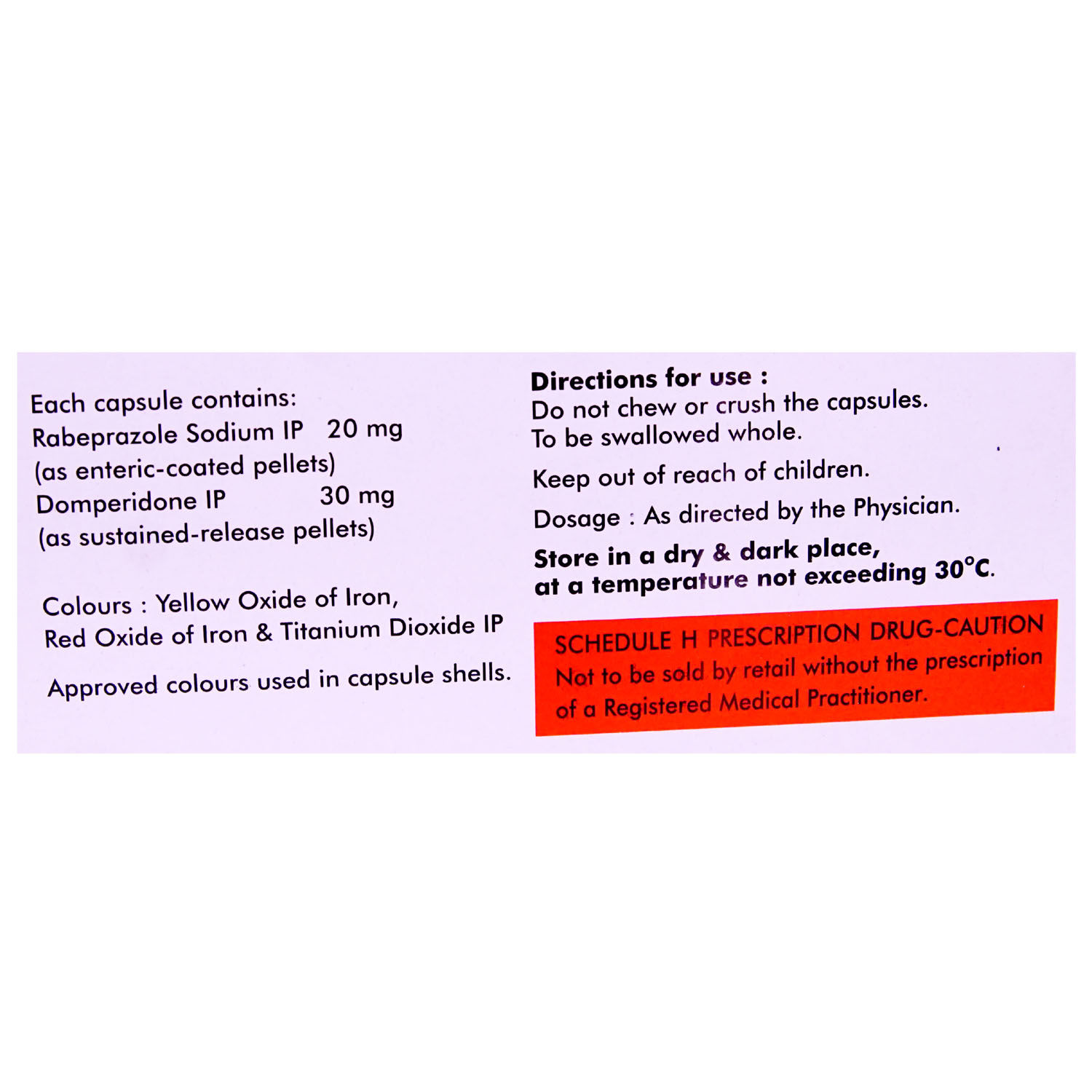 Rabiros D Capsule 10's Price, Uses, Side Effects, Composition - Apollo ...