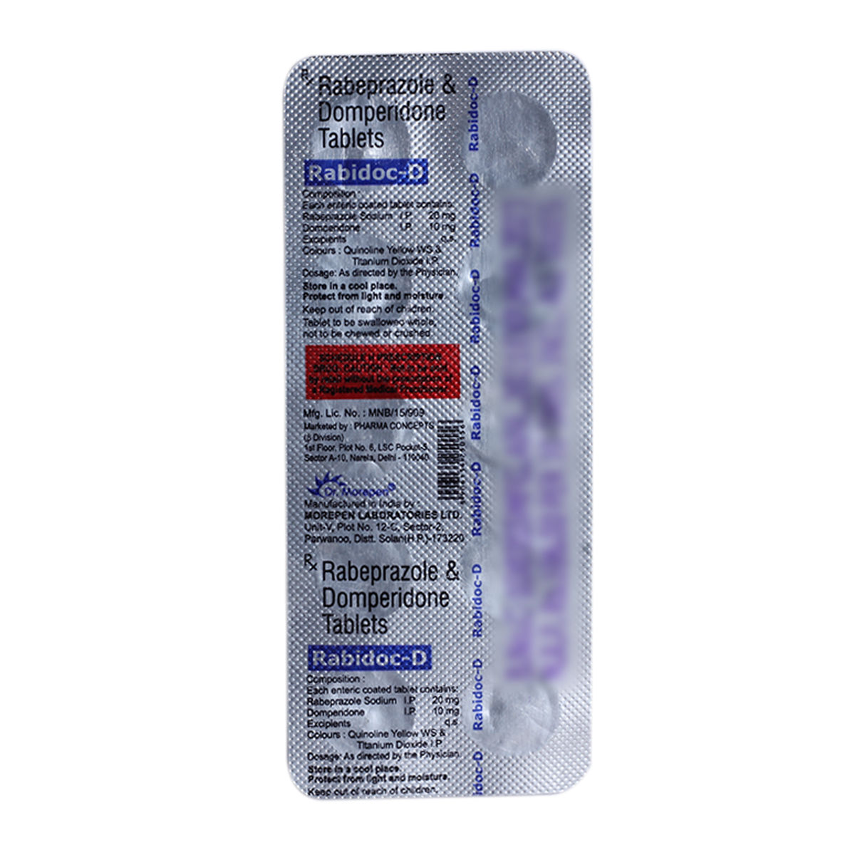 Rabidoc-D Tablet | Uses, Side Effects, Price | Apollo Pharmacy