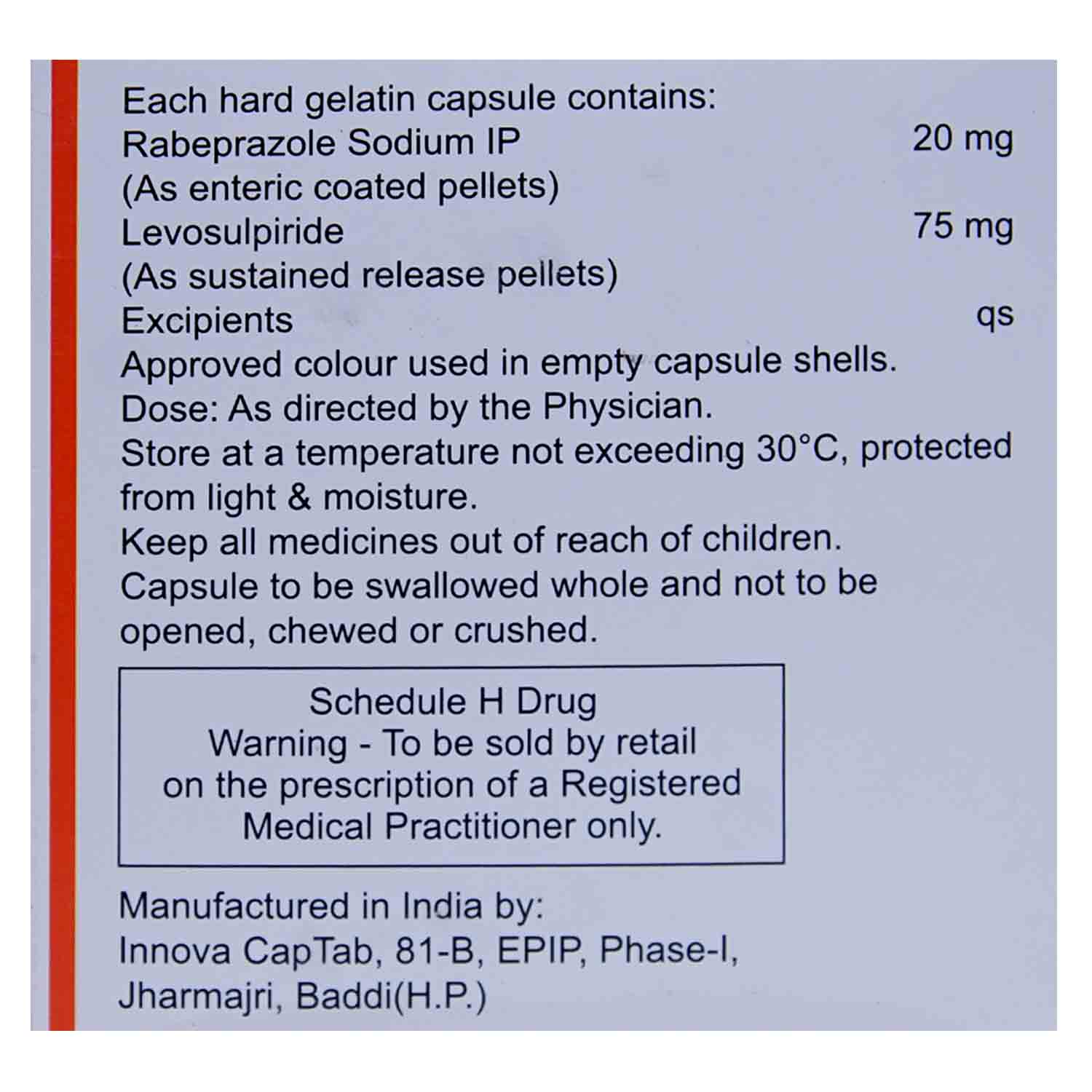 Rabeloc Plus Capsule | Uses, Side Effects, Price | Apollo Pharmacy