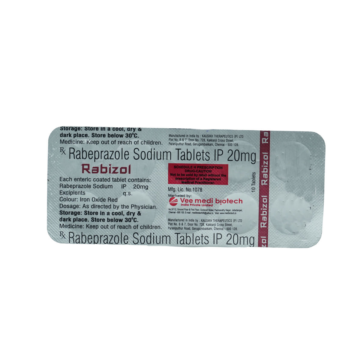 RABIZOLE 20MG TABLET Price, Uses, Side Effects, Composition - Apollo ...