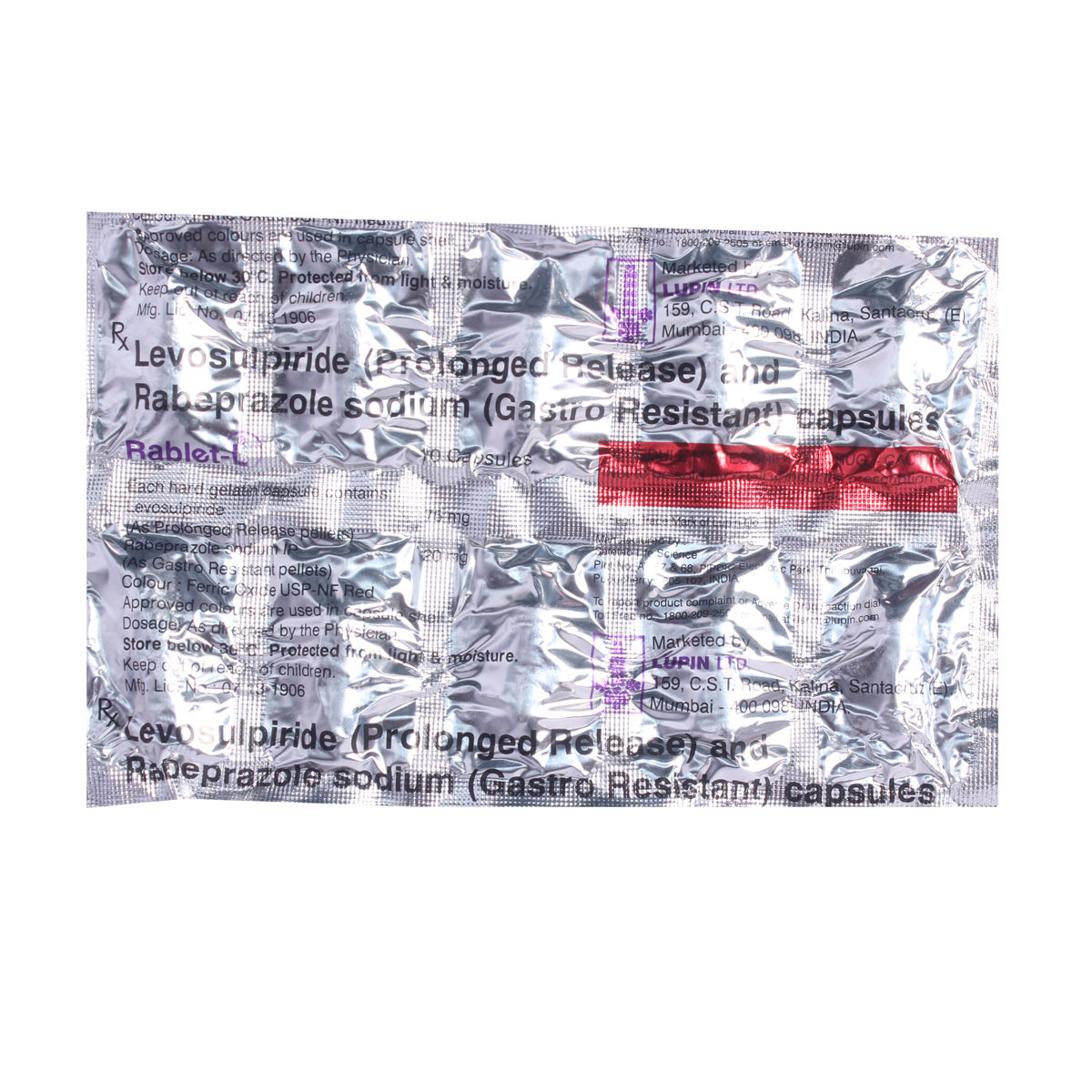 Rablet L Capsule 10's Price, Uses, Side Effects, Composition - Apollo ...