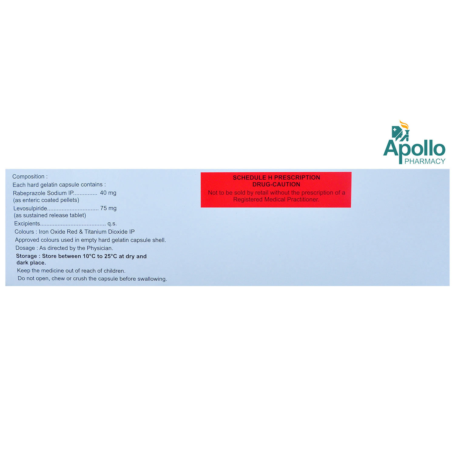 Rabonik 40 Plus Capsule 10's Price, Uses, Side Effects, Composition ...