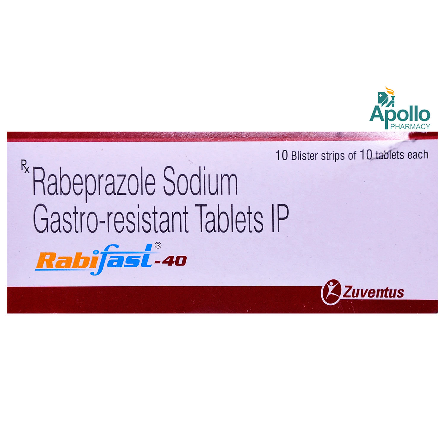 Rabifast 40 Tablet 10's Price, Uses, Side Effects, Composition - Apollo ...