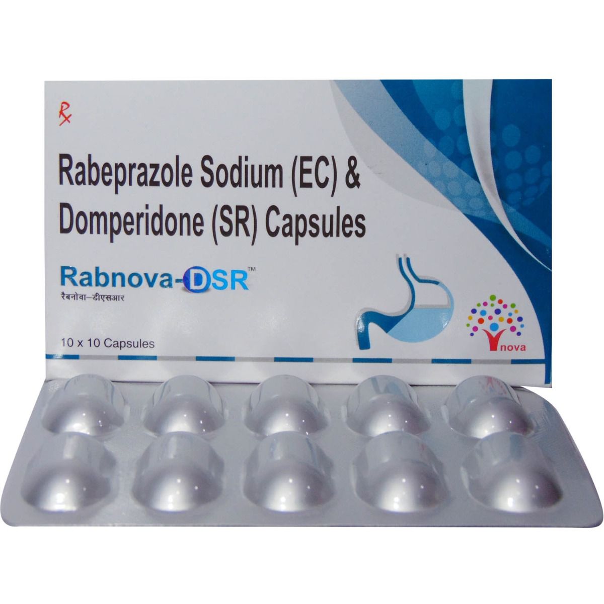 Rabnova-DSR Capsule 10's Price, Uses, Side Effects, Composition ...