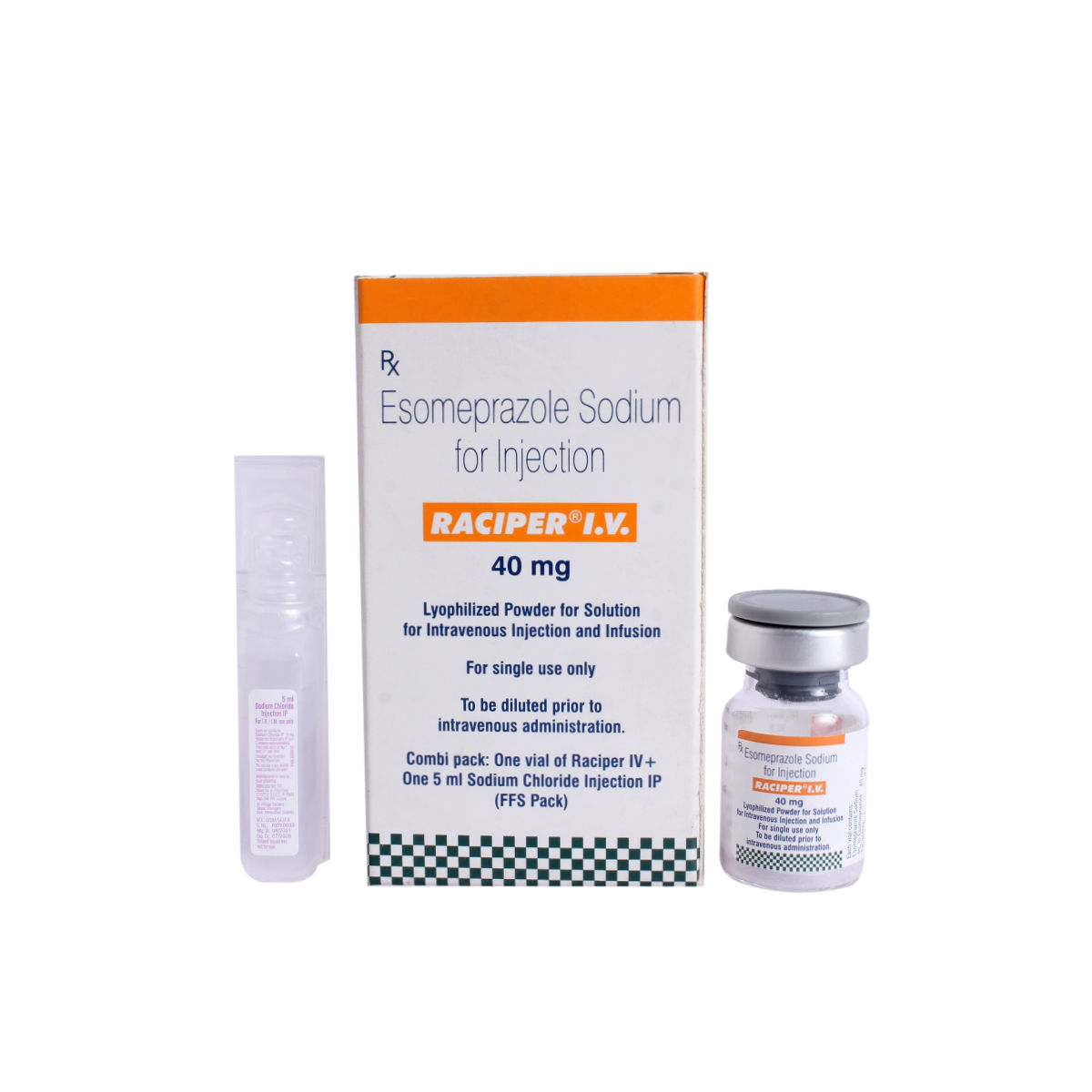 Raciper 40 mg Injection 1's Price, Uses, Side Effects, Composition ...