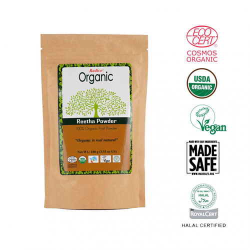 Radico Organic Ritha Powder, 100 gm Price, Uses, Side Effects ...
