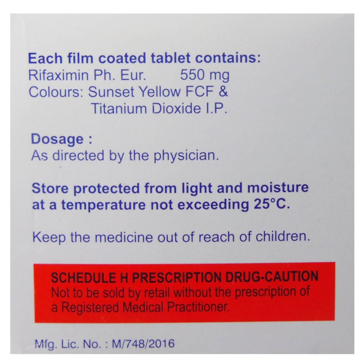 Rafle-550 Tablet 10's Price, Uses, Side Effects, Composition - Apollo ...