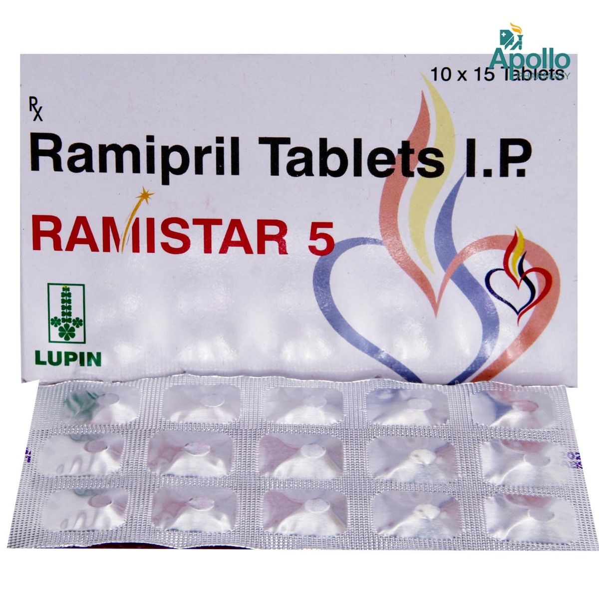 Ramistar 5 Tablet 15's Price, Uses, Side Effects, Composition - Apollo ...