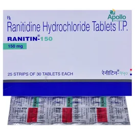 Ranitin-150 Tablet | Uses, Side Effects, Price | Apollo Pharmacy