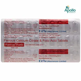 Raricap Forte Tablet | Uses, Side Effects, Price | Apollo Pharmacy