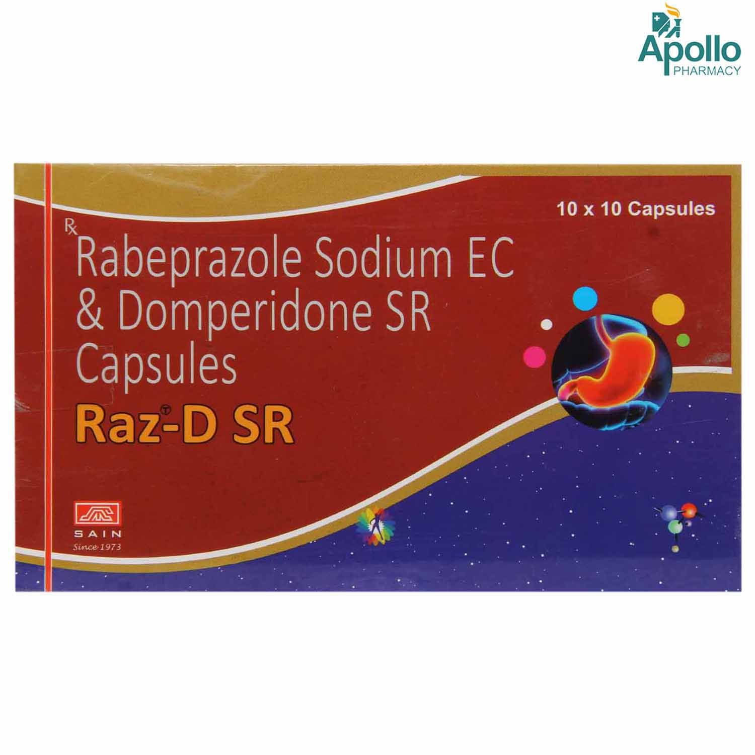 Raz DSR Capsule | Uses, Side Effects, Price | Apollo Pharmacy