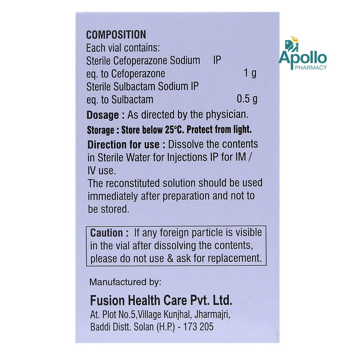 Razone ES 1.5 gm Injection 1's Price, Uses, Side Effects, Composition ...