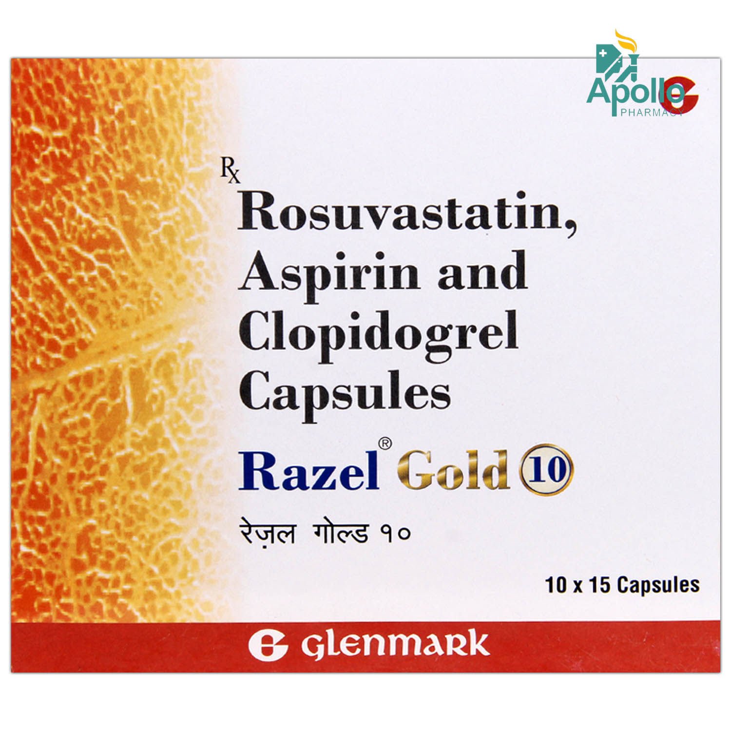 Razel Gold 10 Capsule 15's Price, Uses, Side Effects, Composition ...