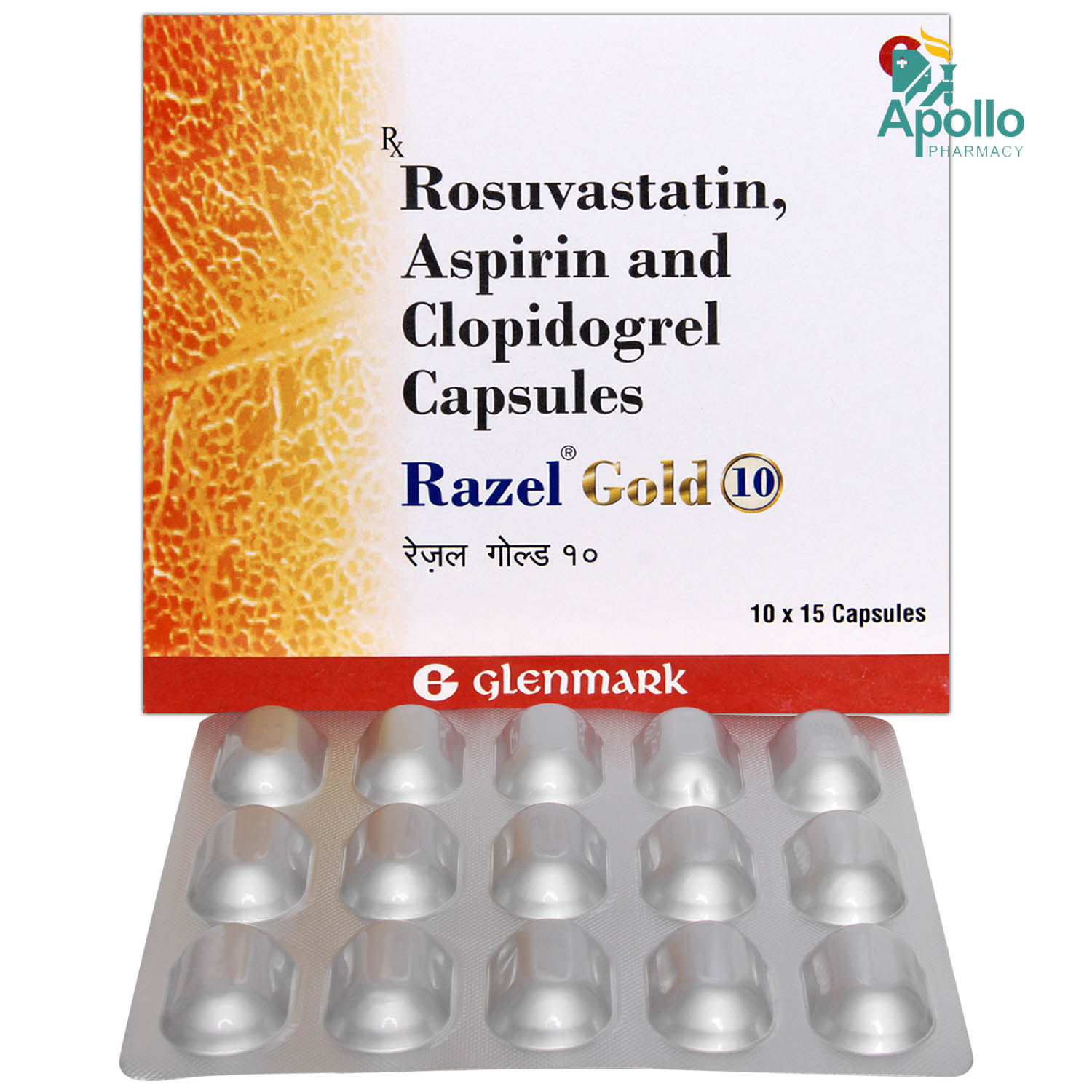 Razel Gold 10 Capsule 15's Price, Uses, Side Effects, Composition ...