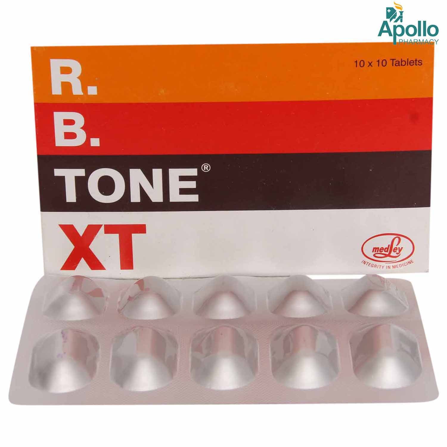 R B Tone XT Tablet 10's Price, Uses, Side Effects, Composition - Apollo ...