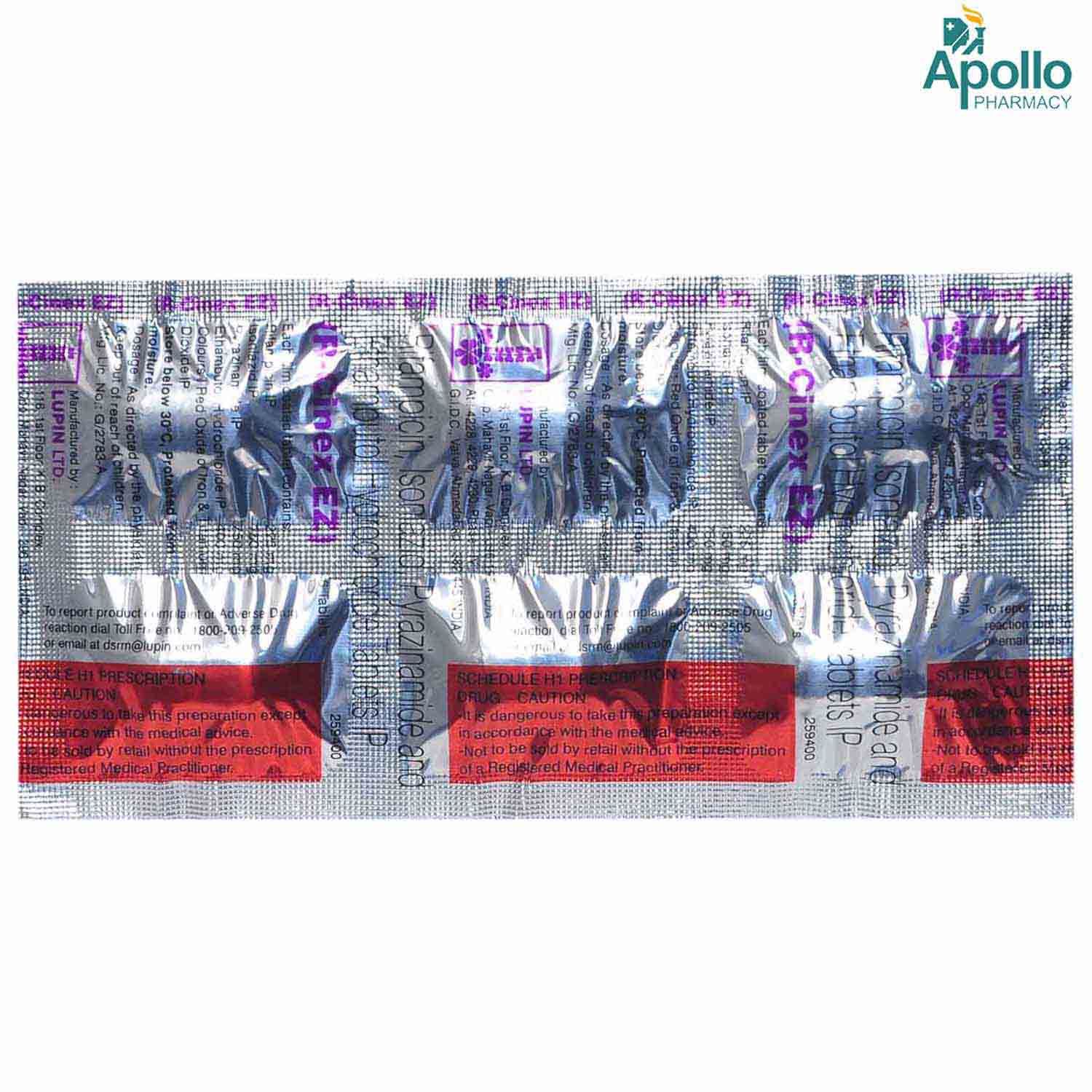 Rcinex EZ Tablet 6's Price, Uses, Side Effects, Composition - Apollo ...