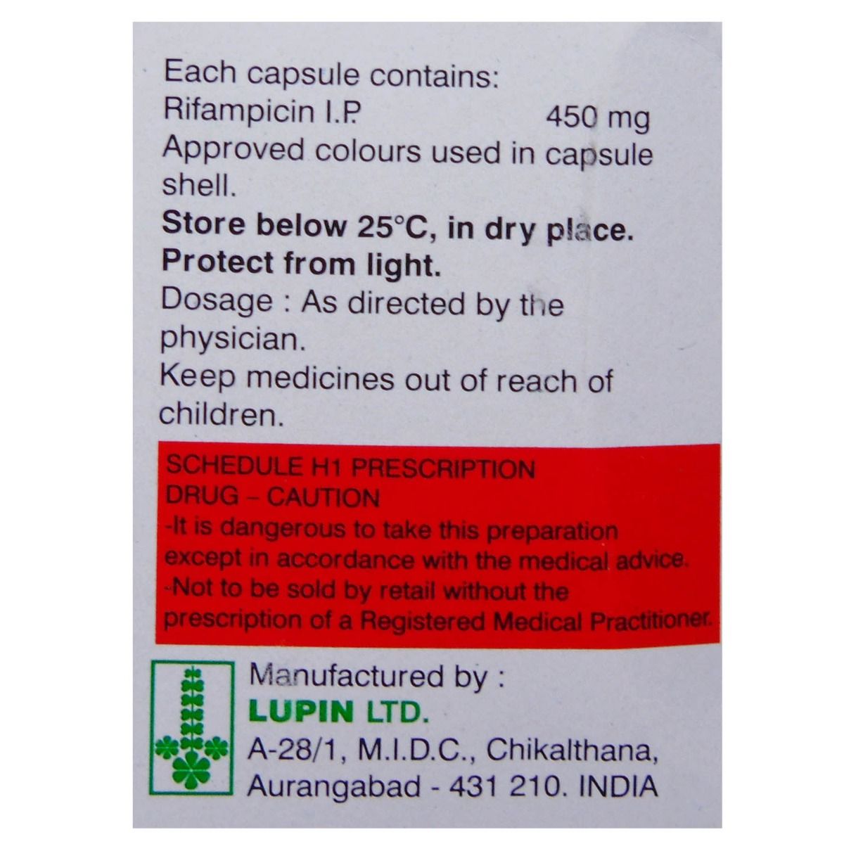 R-Cin 450 Capsule 10's Price, Uses, Side Effects, Composition - Apollo ...