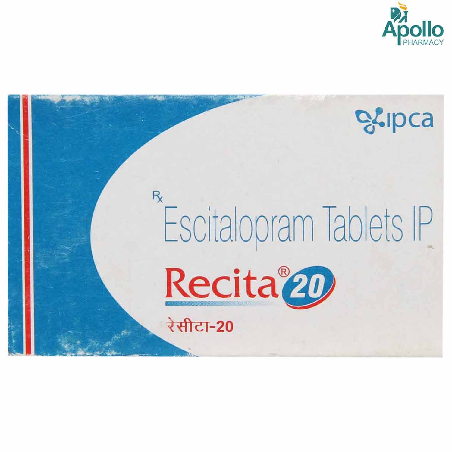 Recita 20 Tablet | Uses, Side Effects, Price | Apollo Pharmacy